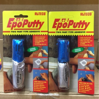 Jual Epo Putty 50gr Alteco Lem Resin Tambal Botol Kayu Dempul Besi ...