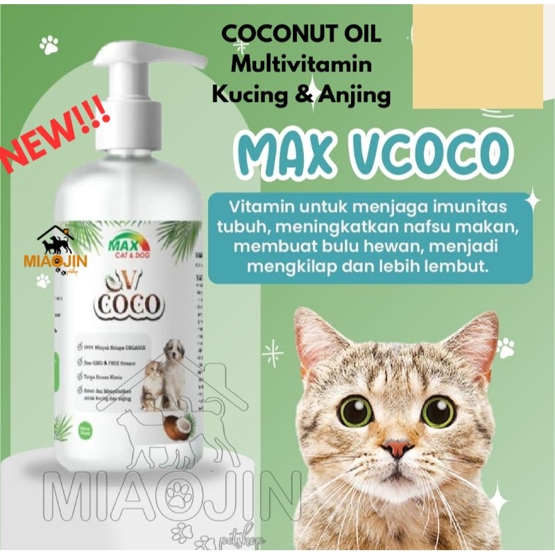 Jual Virgin COCONUT Oil 70ML - Vitamin Kucing Anjing VCO Vicopet Coco ...