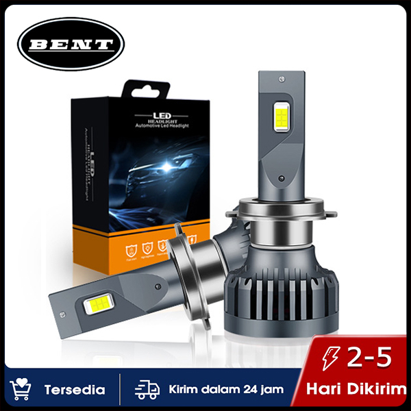 Jual Lampu LED Mobil / 110W Super Terang Lampu Depan Mobil Universal H4 H1 H7 H8 H9( 2 PCS ...