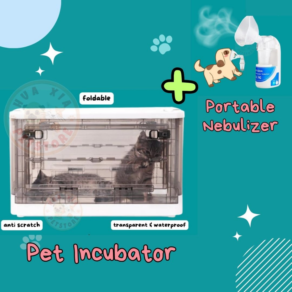 Jual Pet Nebulizer / Oxygen / Incubator / Inhalation Box/ Alat Terapi ...