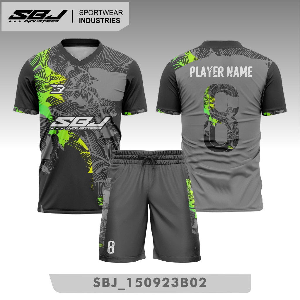 Jual Jersey Futsal Premium SBJ Full Printing FREE Custom Design ...