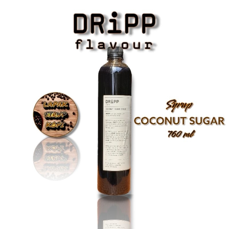 Jual Dripp - Coconut Sugar syrup 760ml - sirup minuman rasa gula aren ...