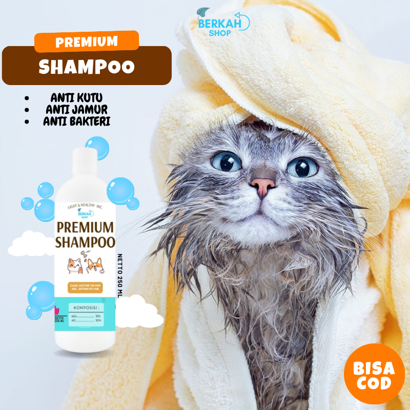 Jual Shampoo Kucing Sampo Kucing Anti Kutu Anti Jamur ANTI FLEA & TICK ...