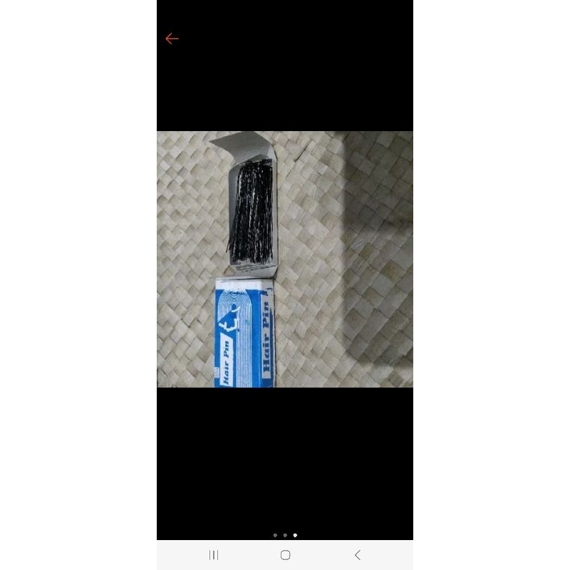 Jual aspel halus hair pin jepit sanggul halus/harnal box kecil | Shopee ...