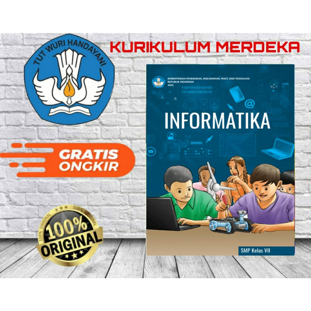 Jual Buku Paket Siswa Informatika SMP Kelas 7 Kurikulum Merdeka Kurmer | Shopee Indonesia