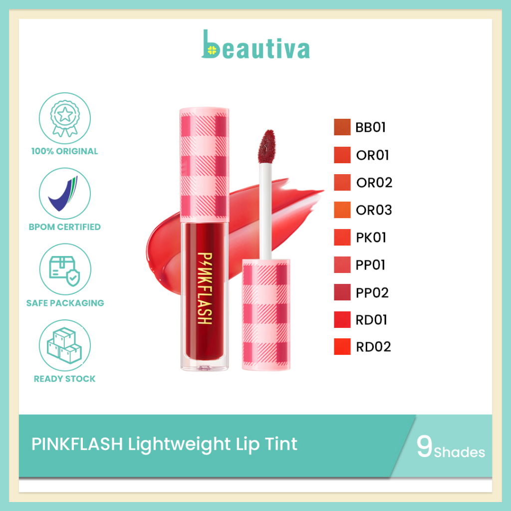 Jual Pinkflash Lightweight Lip Tint Shopee Indonesia