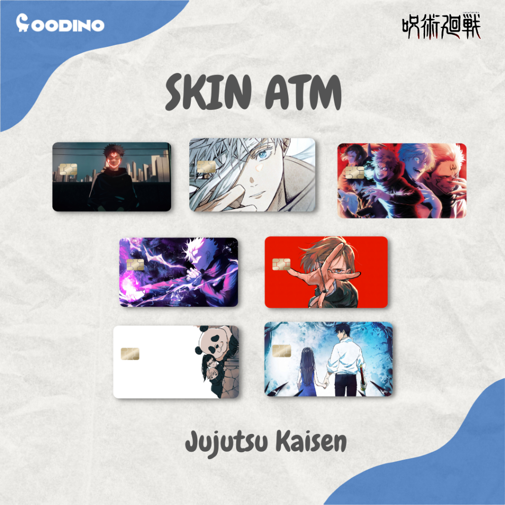 Jual SKIN CARD ATM ANIME JUJUTSU KAISEN | Shopee Indonesia