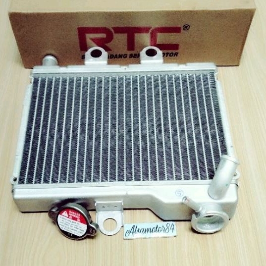 Jual RADIATOR ALMUNIUM PLUS TUTUP KAWASAKI NINJA SS NINJA R KR150 RTC ...