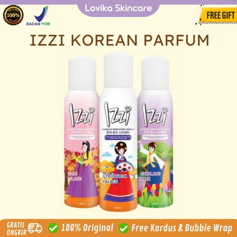 Jual [SIAP KIRIM] IZZI KOREAN PARFUM SPRAY PERFUMED SENSASI KHAS KOREA ...
