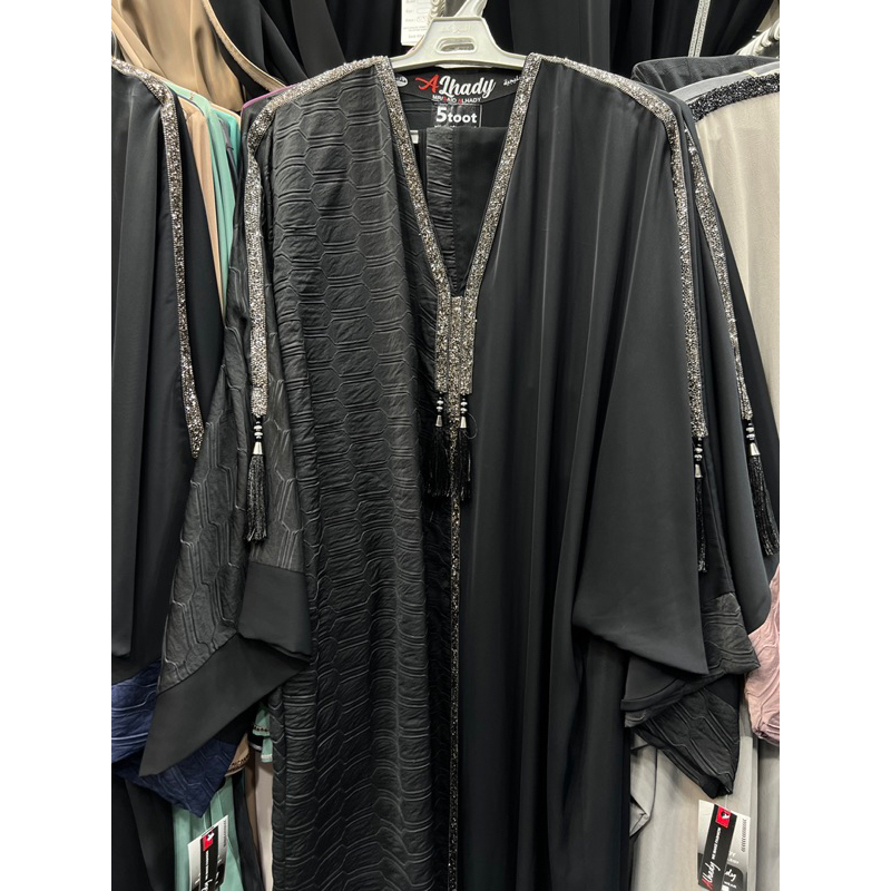 Jual SET ABAYA BATWING MANIK MEWAH || ABAYA IMPOR MESIR ORIGINAL ...