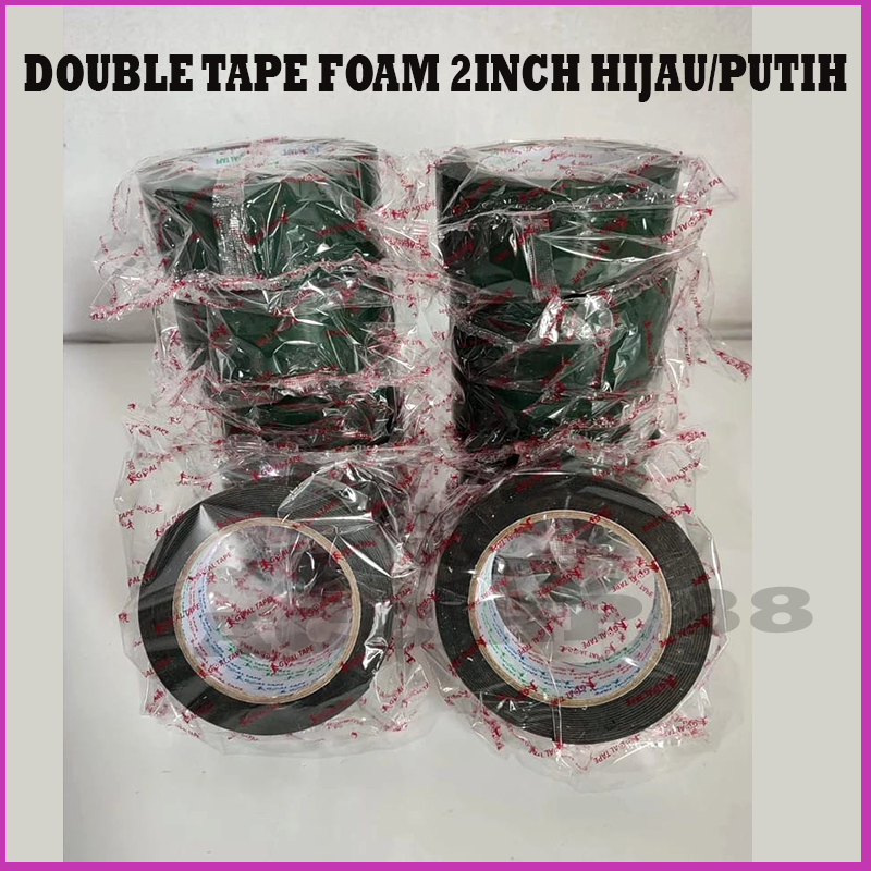 Jual Acchp Double Tape Foam 2 inch x 5 meter 5m Solatip Lakban Busa ...