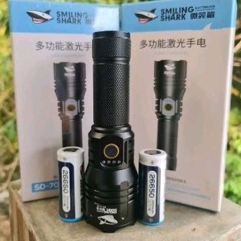 Jual SMILING SHARK SD-7009 M80 ,SENTER SUPER TERANG ZOOM SOROT JAUH ...