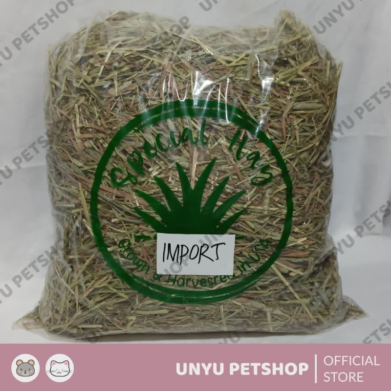 Jual Serba Rumput Hay Timothy KING OXBOW RABBIT HOLE makanan kelinci ...