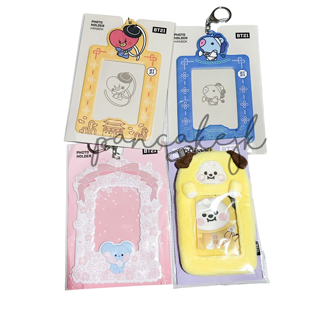 Jual [ READY‼️ ] bts bt21 line friends line store photocard holder | hanbok monopoly [ cooky ...