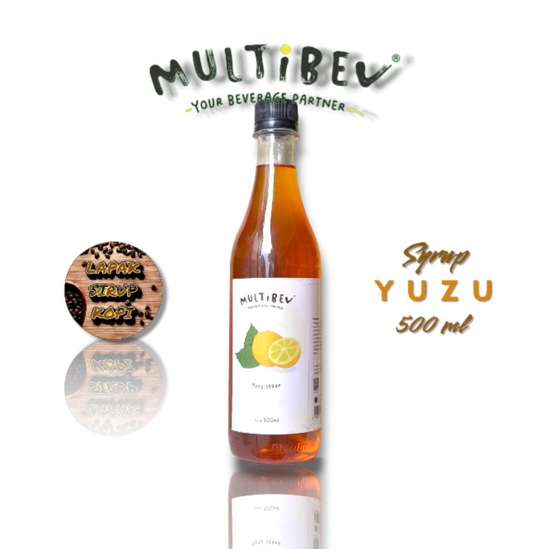 Jual MULTiBEV - Syrup yuzu 500ml - sirup minuman rasa lemon yuzu ...
