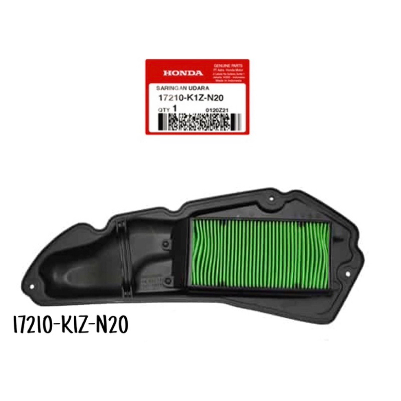Jual AHM FILTER UDARA K1Z HONDA PCX 160 STYLO ADV 160 VARIO 160 17210 ...