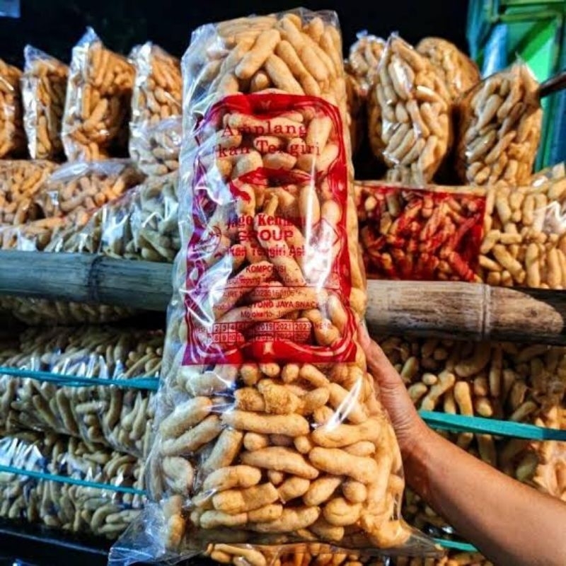 Jual KRUPUK AMPLANG IKAN TENGIRI JUMBO 1KG MURAH SURABAYA | Shopee ...