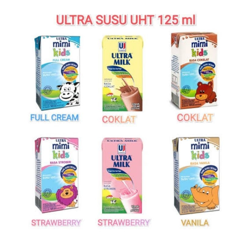 Jual Susu Ultra mini 125ml | Shopee Indonesia
