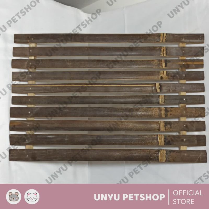 Jual Footresh Alas bambu kandang kucing kelinci ayam bisa Request ...