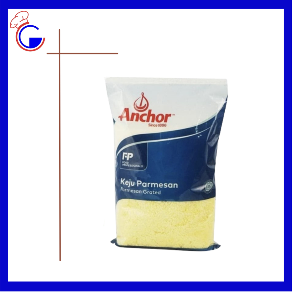 Jual Anchor Parmesan Cheese / Keju Parmesan Repack-100Gr | Shopee Indonesia