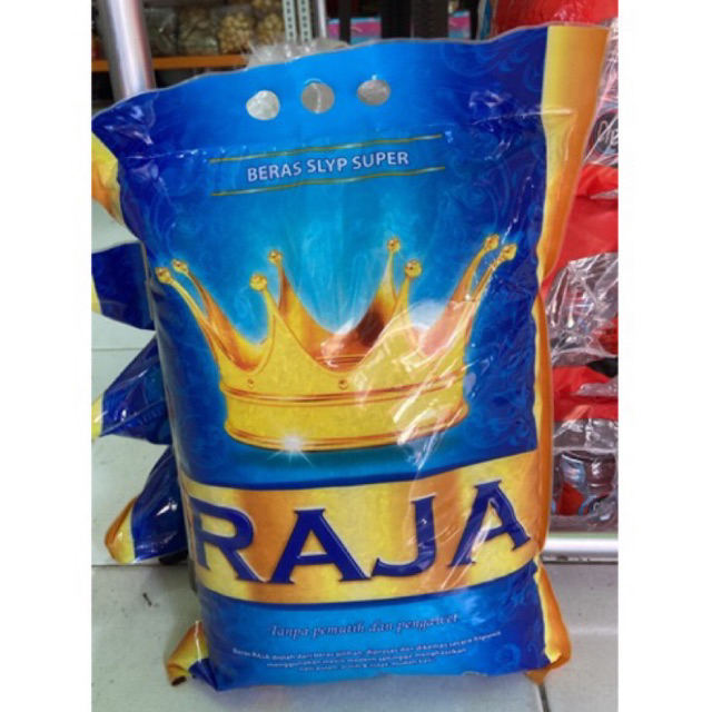 Jual BERAS RAJA BIRU 5kg | Shopee Indonesia