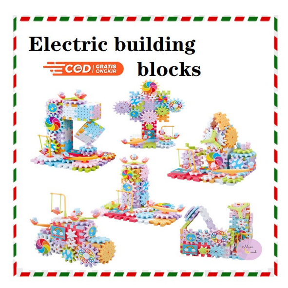 Jual Mainan Edukasi Building Blocks/ Electric Building Blocks/ Mainan ...