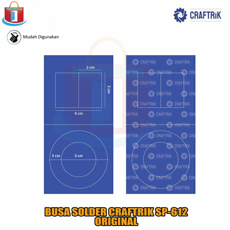 Jual Busa Spons CRAFTRIK SP-612 Pembersih Mata Solder Busa Solder ...