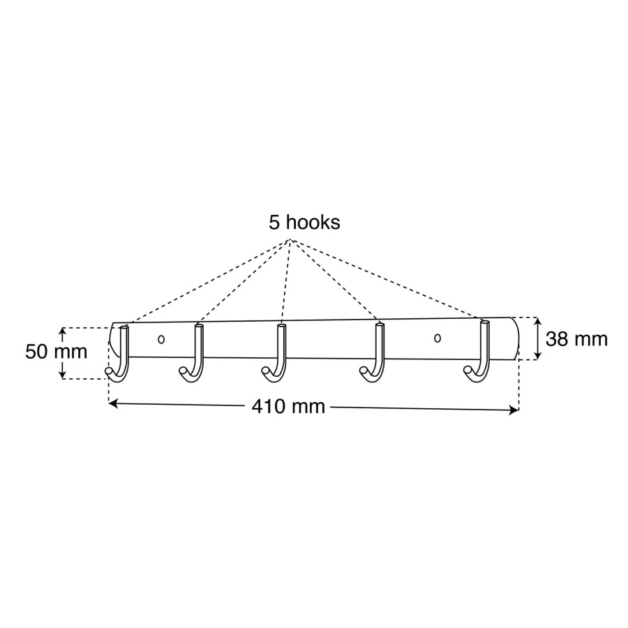 Jual GANTUNGAN BAJU VONE HK-522/Gantungan Baju Handuk Kapstok Hanger ...