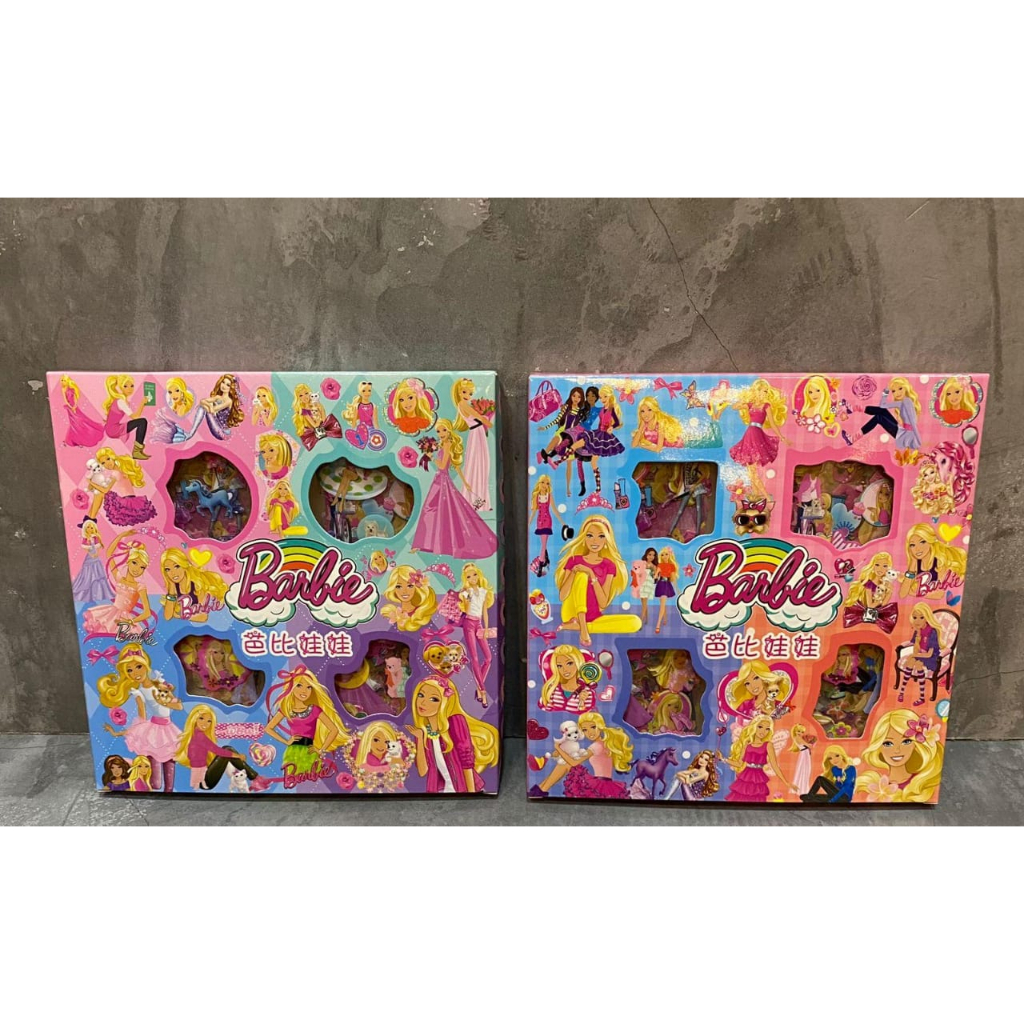 Jual Sticker Barbie Collection waterproof Sticker Isi 100 lembar ...