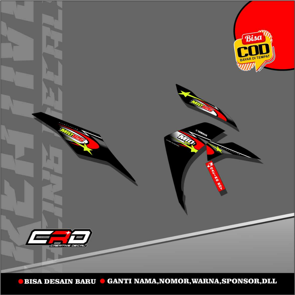Jual Sticker Striping Mio M3 Mio Z Mio 125 Keren Terbaru | Shopee Indonesia