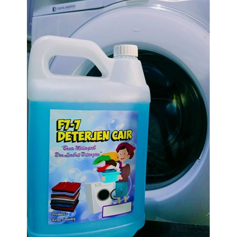 Jual Deterjen Cair Laundry kemasan 5 Liter / Sabun cuci cair / deterjen | Shopee Indonesia