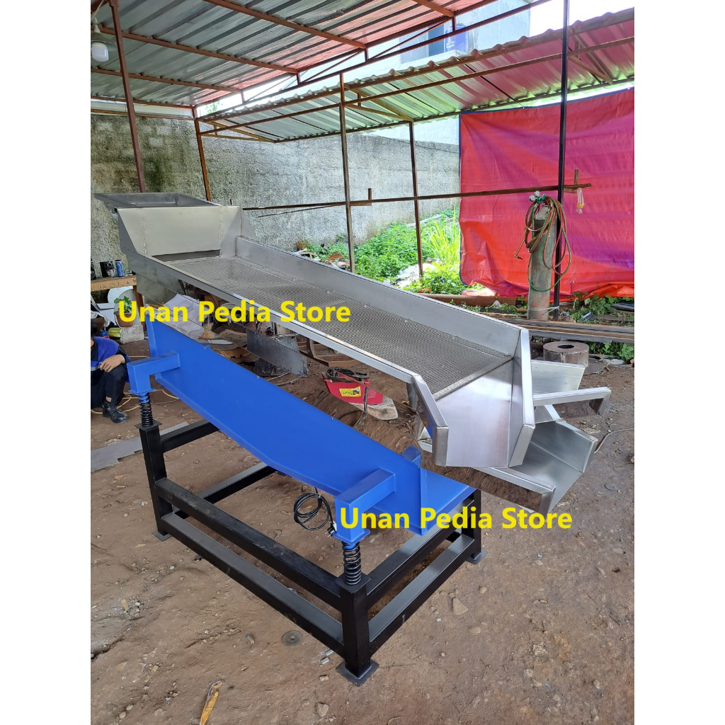 Jual Mesin Sortasi Biji Kedelai 2 Layer - Mesin Pengayak Biji Kedelai ...