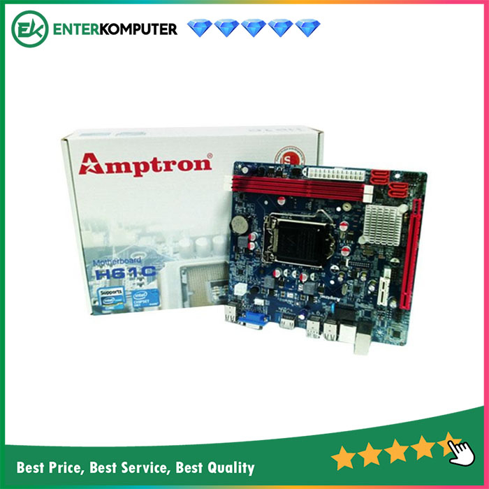 Jual Amptron Intel H61 (LGA1155, Intel H61, DDR3) | Shopee Indonesia