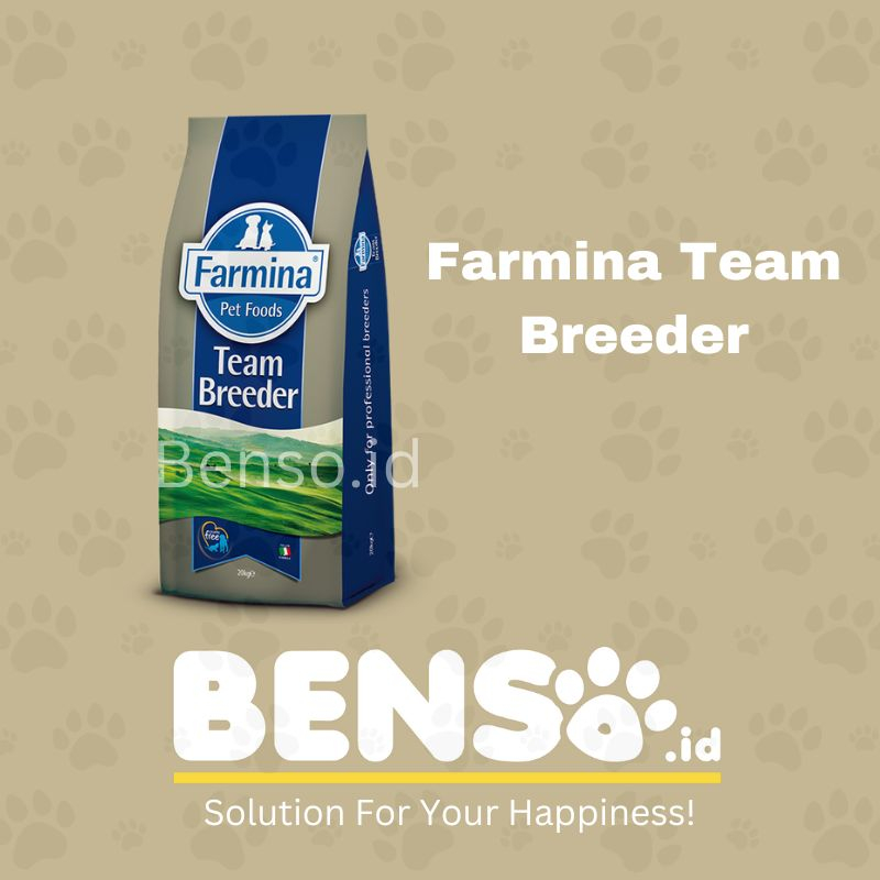 Jual FARMINA TEAM BREEDER BASIC FISH DOG FOOD SUPER PREMIUM 10 KG ...