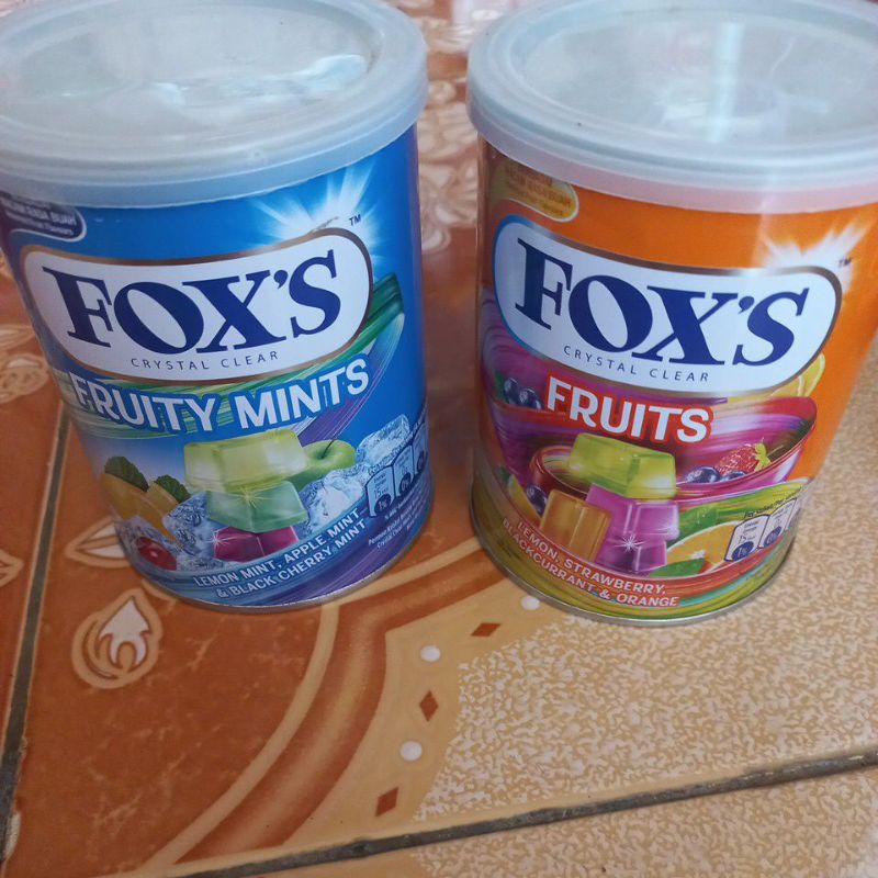 Jual permen fox's kaleng 180g | Shopee Indonesia