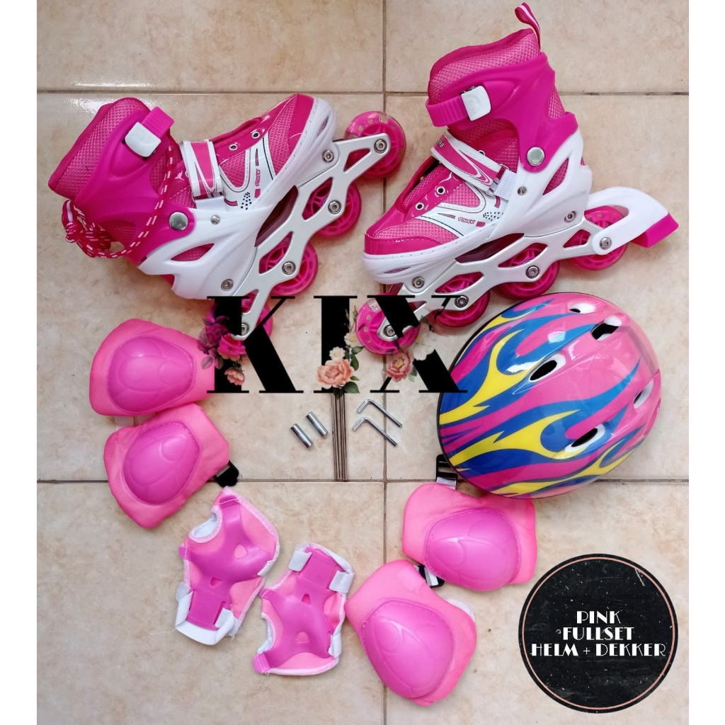 Jual KIX Sepatu Roda Anak Inline Skate Merk POWER / Inline Skate Shoes ...
