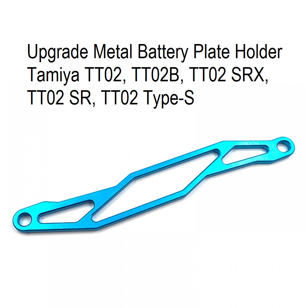 Jual Upgrade Metal Battery Plate Holder Tamiya TT02 SR SRX TT02B Type-S ...