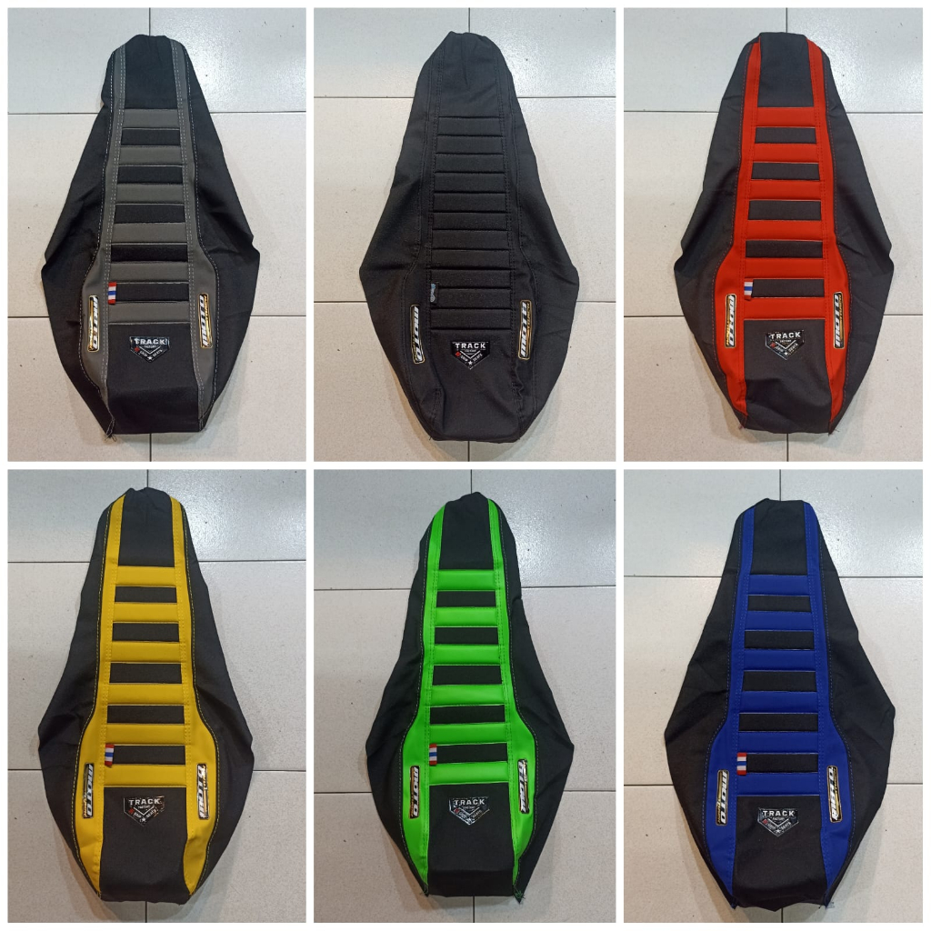 Jual SARUNG JOK/SEAT COVER TRAIL CROSS LOGO MOTOTRACK PASIR - KLX/CRF ...