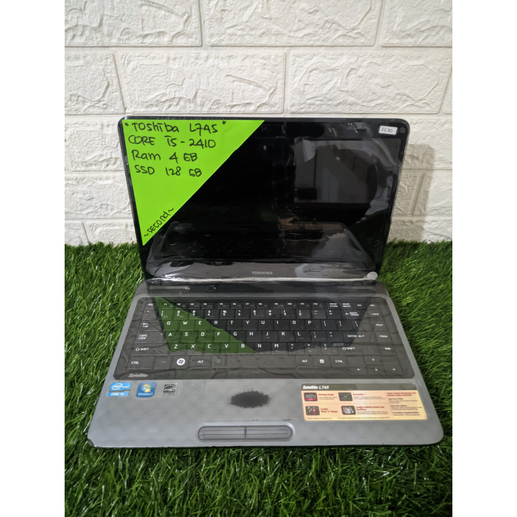 Jual TOSHIBA L745 CORE I5-2410 RAM 4GB SSD 128GB 14 INCH (2530) | Shopee Indonesia