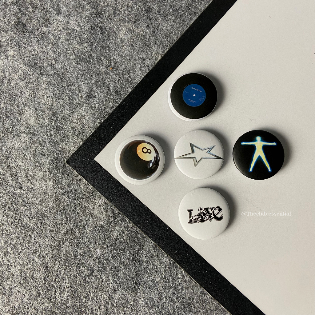 Jual Theclub Pin Button Aesthetic 32mm Bros | Shopee Indonesia