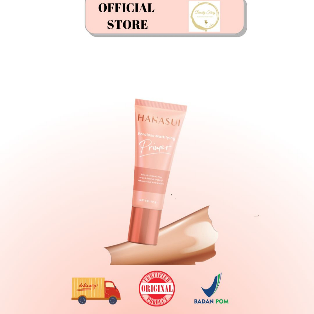 Jual HANASUI Poreless Mattifying Primer 20g | Primer wajah | Base ...