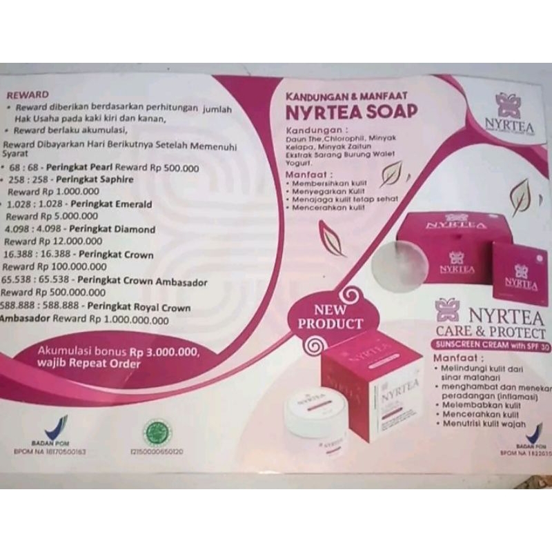 Jual 10 lembar brosur nyrtea | Shopee Indonesia