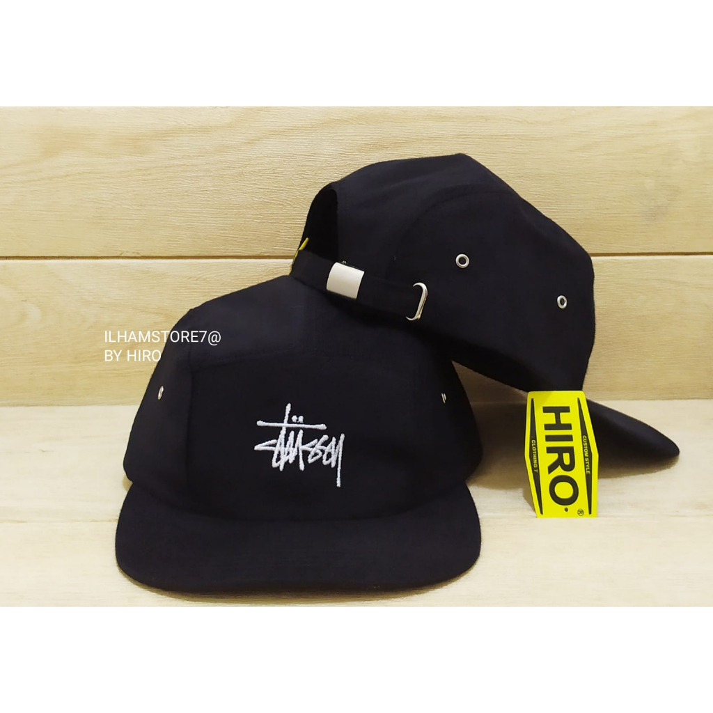 Jual [COD]Topi Snapback Bordir Stssy Lima Panel New Model/Topi Distro ...