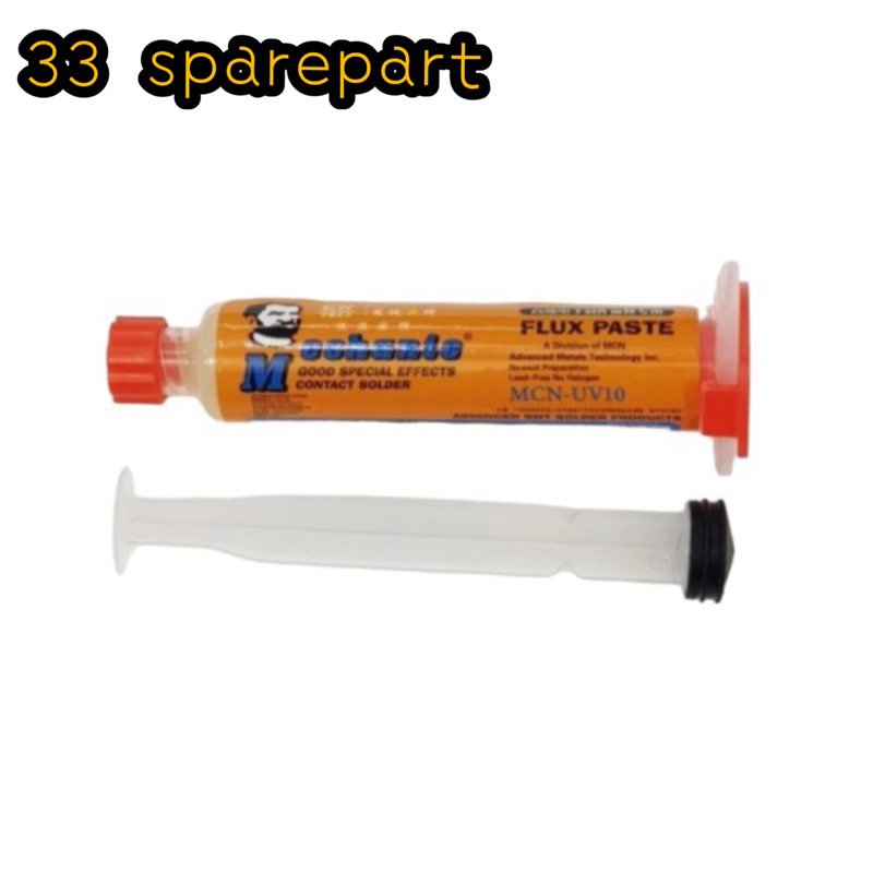 Jual TOOLS FLUX PASTA MECHANIC UV10 (10cc) | Shopee Indonesia