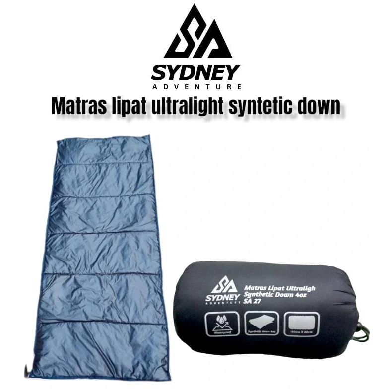 Jual Matras Camping Lipat Ultraligh Synthetic Down 4 oz SYDNEY ADV ...