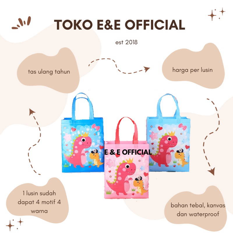 Jual TAS KARUNG HAPPY BIRTHDAY / GOODIE BAG SNACK / KANTONG SNACK ...