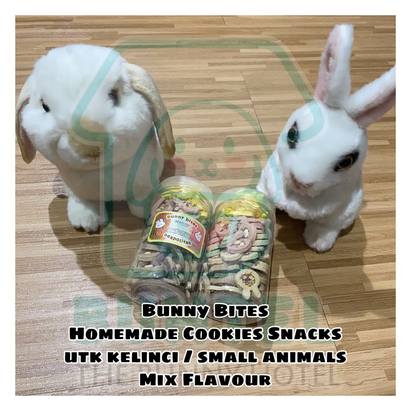 Jual Bunny Bites | Homemade Snack utk kelinci small animals | Shopee ...