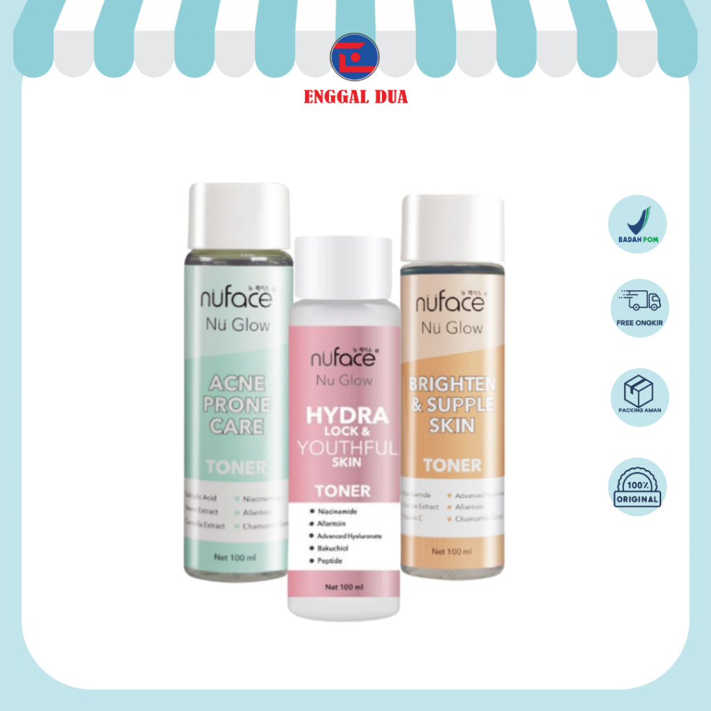 Jual NuFace Nu Glow Toner 100ml | Shopee Indonesia