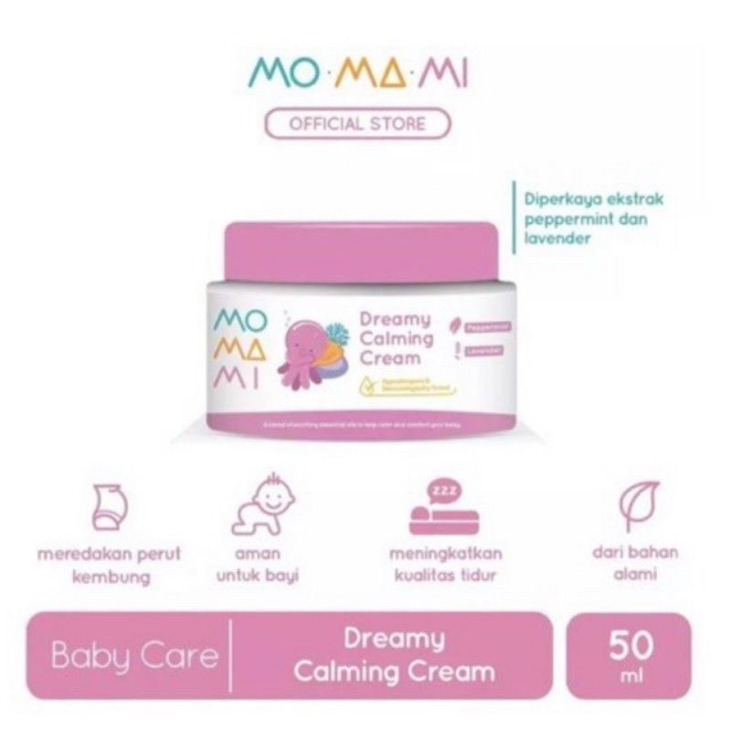Jual Momami Dreamy Calm Rub Cream 50gr | Shopee Indonesia