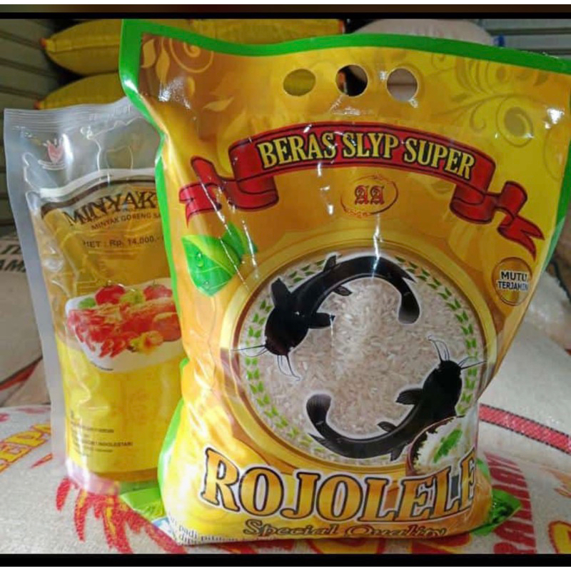 Jual PROMO PAKETAN BERAS 3KG PLUS MINYAK 1L | Shopee Indonesia